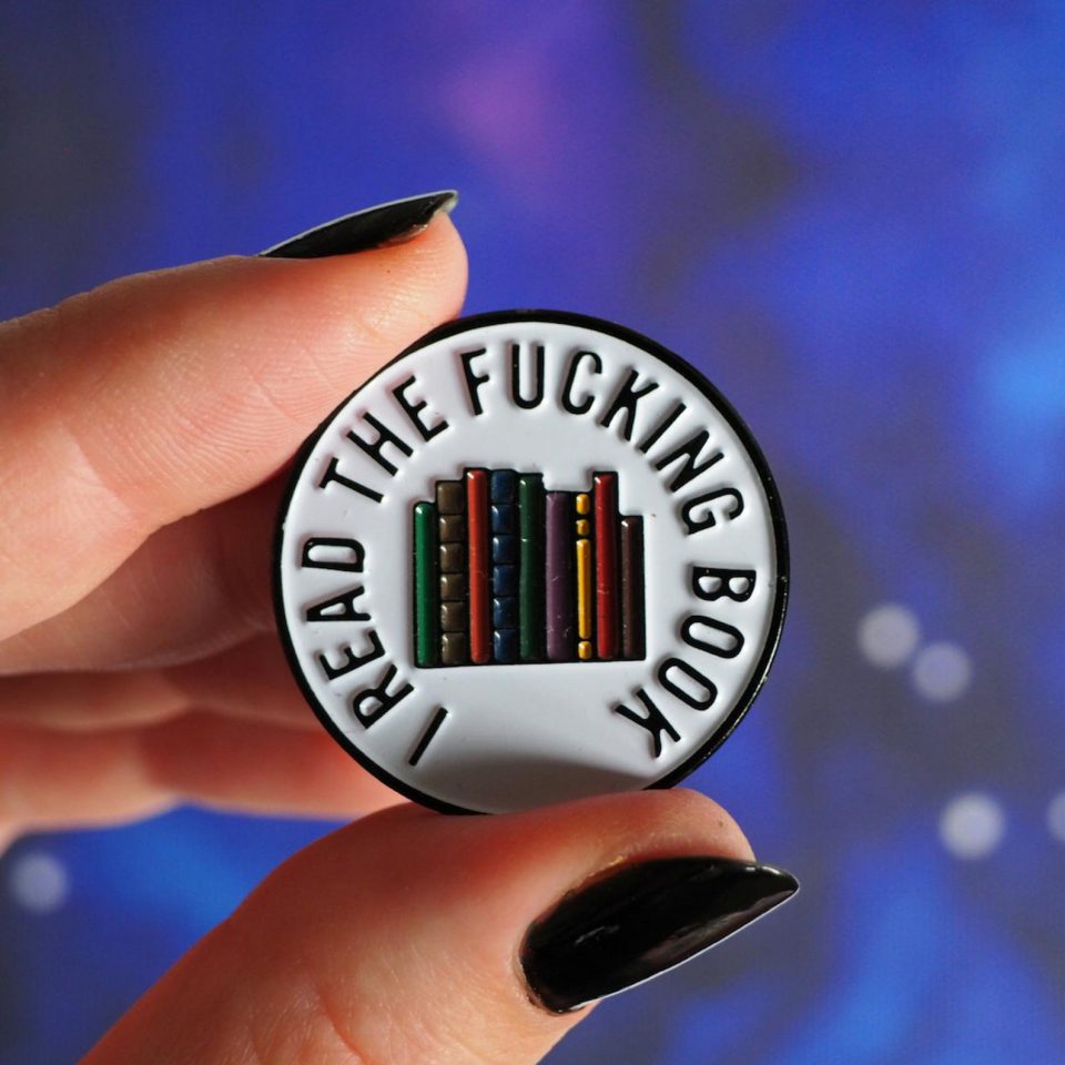 15 Custom Enamel Pins for Book Lovers | Books and Bao