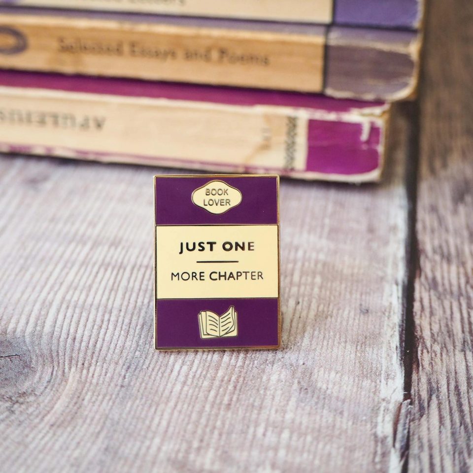 15 Custom Enamel Pins for Book Lovers | Books and Bao